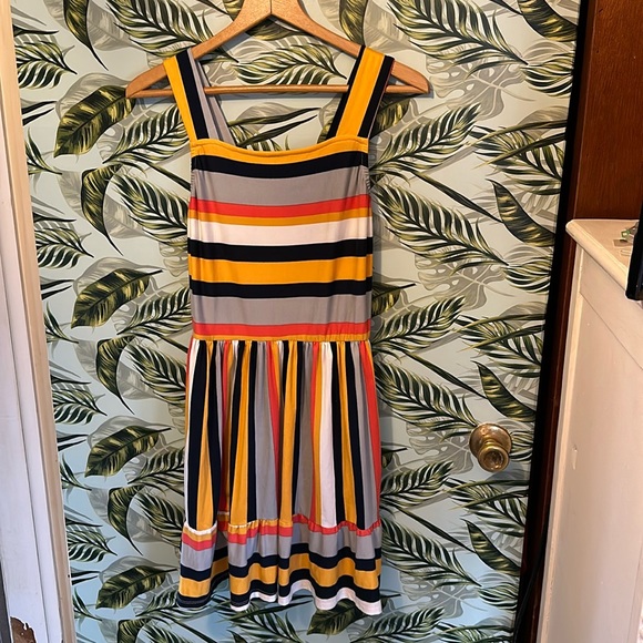 Poof! | Dresses | Ii87 Black White Red Yellow Gray Stripes Poof New ...